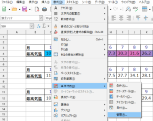LibreOffice Calc グラデーション化する | OPTY LIFE(オプティライフ)